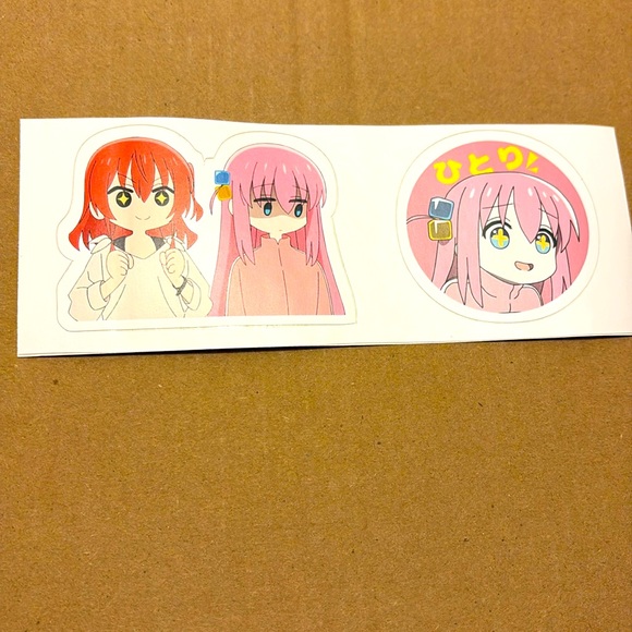 bocchi the Rock | Office | Bocchi The Rock Stickers 2 Stickers | Poshmark